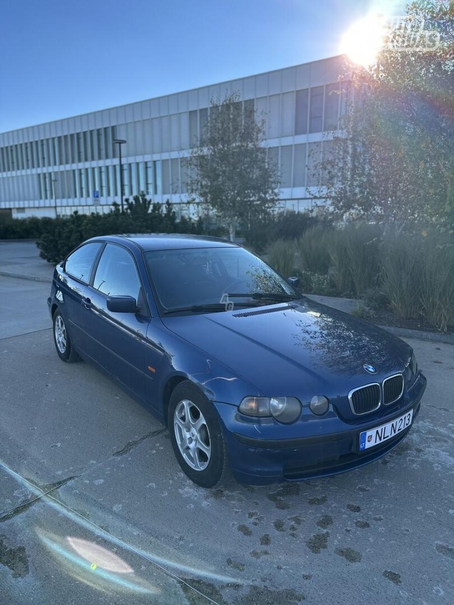 BMW 316 2002 Viļņa, ar dzinēja tilpumu 1.60 L un nobraukumu 243 tūkst. km par 1399 €, foto 1 vietnē AUTOMOTO.COM.LV