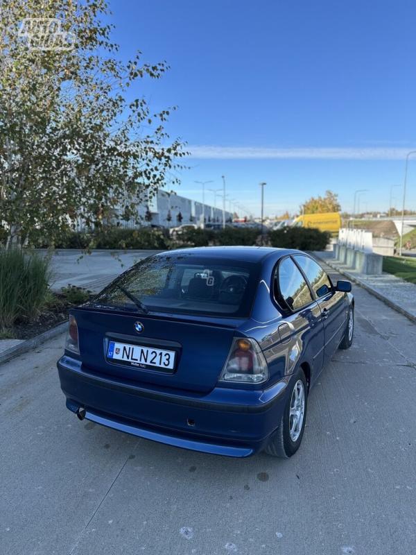 BMW 316 2002 in Vilnius, with an engine capacity of 1.60 L and mileage of 243 thousand km for 1399 €, photo 7 on AUTOMOTO.COM.LV