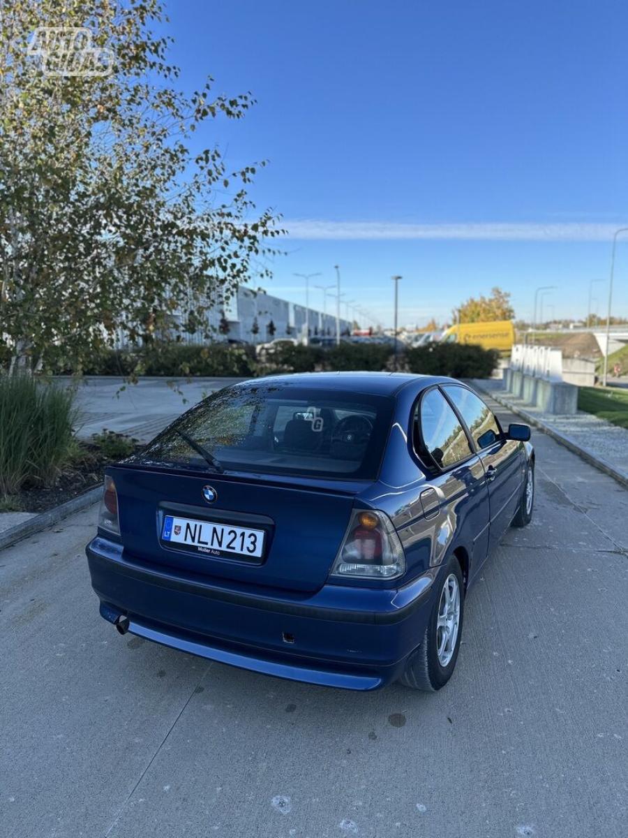 BMW 316 2002 Viļņa, ar dzinēja tilpumu 1.60 L un nobraukumu 243 tūkst. km par 1399 €, foto 7 vietnē AUTOMOTO.COM.LV