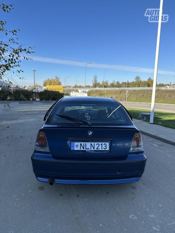 BMW 316 2002 in Vilnius, with an engine capacity of 1.60 L and mileage of 243 thousand km for 1399 €, photo 8 on AUTOMOTO.COM.LV