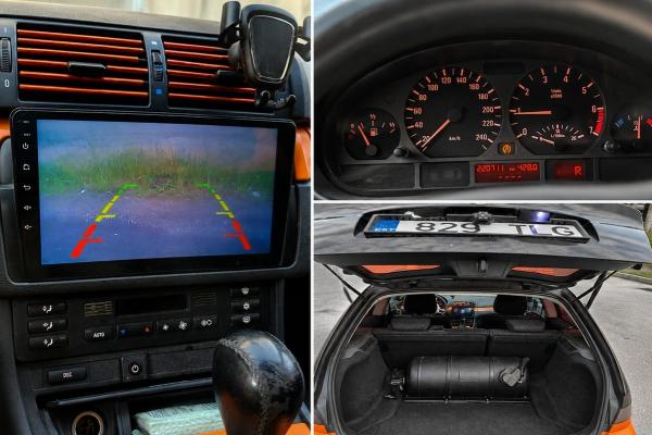 Orange BMW 316 2002 in Tallinn, with an engine capacity of 1.80 L and mileage of 220 thousand km for 1998 €, photo 10 on AUTOMOTO.COM.LV