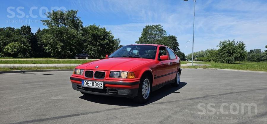 Sarkans BMW 316 1994 Rīga, ar dzinēja tilpumu 1.60 L un nobraukumu 173 tūkst. km par 2500 €, foto 2 vietnē AUTOMOTO.COM.LV