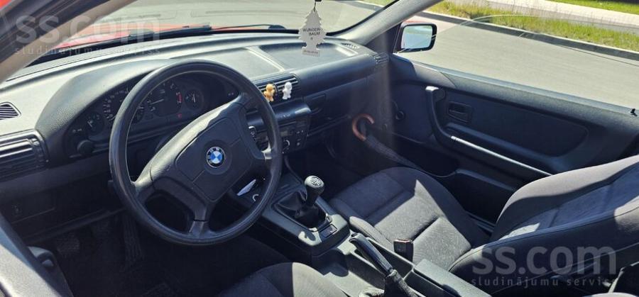 Sarkans BMW 316 1994 Rīga, ar dzinēja tilpumu 1.60 L un nobraukumu 173 tūkst. km par 2500 €, foto 7 vietnē AUTOMOTO.COM.LV