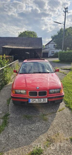 Sarkans BMW 316 1994 Rīga, ar dzinēja tilpumu 1.60 L un nobraukumu 173 tūkst. km par 2500 €, foto 9 vietnē AUTOMOTO.COM.LV