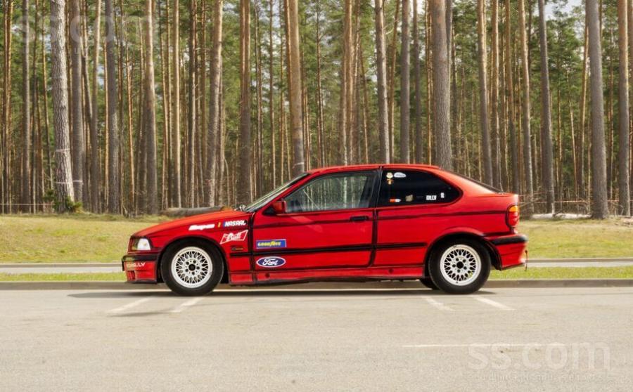 Sarkans BMW 316 1994 Rīga, ar dzinēja tilpumu 1.60 L un nobraukumu 99 tūkst. km par 1890 €, foto 6 vietnē AUTOMOTO.COM.LV