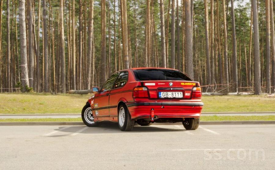 Sarkans BMW 316 1994 Rīga, ar dzinēja tilpumu 1.60 L un nobraukumu 99 tūkst. km par 1890 €, foto 9 vietnē AUTOMOTO.COM.LV