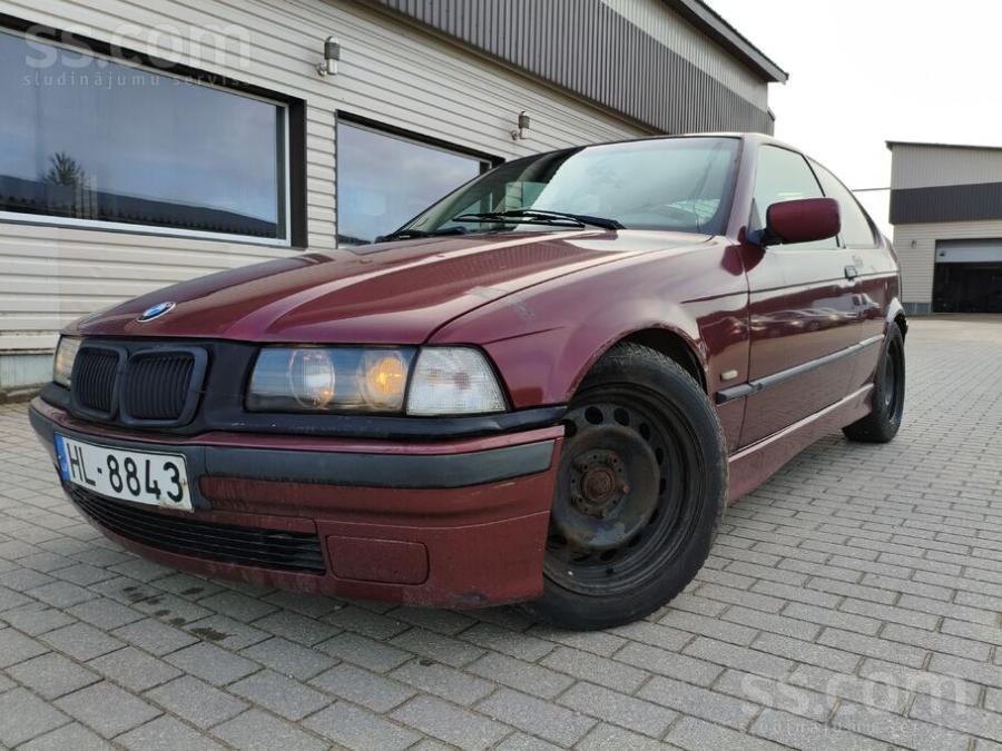Sarkans BMW 316 1997 Preiļi, ar dzinēja tilpumu 1.60 L un nobraukumu 355 tūkst. km par 990 €, foto 1 vietnē AUTOMOTO.COM.LV