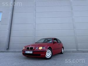 Red BMW 316 2002 in Valmiera, with an engine capacity of 1.80 L and mileage of 159 thousand km for 2600 €, photo  on AUTOMOTO.COM.LV