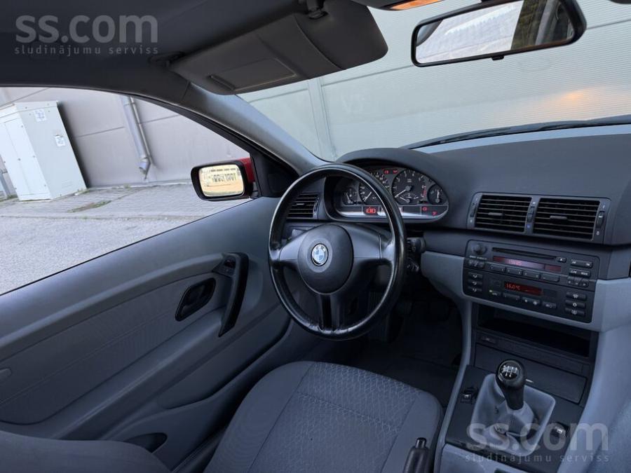 Красный БМВ 316 2002 в Валмиера, объемом двигателя 1.80 л и пробегом 159 тыс. км за 2600 €, фото 8 на AUTOMOTO.COM.LV