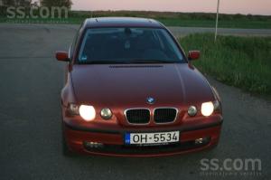 Sarkans BMW 316 2003 Tukums, ar dzinēja tilpumu 1.80 L un nobraukumu 144 tūkst. km par 3200 €, foto  vietnē AUTOMOTO.COM.LV