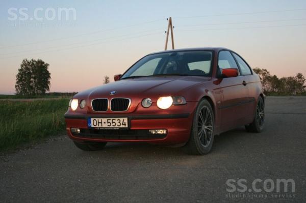 Sarkans BMW 316 2003 Tukums, ar dzinēja tilpumu 1.80 L un nobraukumu 144 tūkst. km par 3200 €, foto 3 vietnē AUTOMOTO.COM.LV