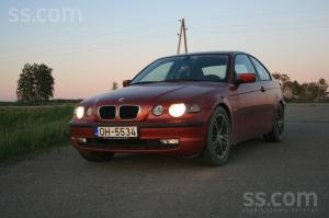Sarkans BMW 316 2003 Tukums, ar dzinēja tilpumu 1.80 L un nobraukumu 144 tūkst. km par 3200 €, foto 4 vietnē AUTOMOTO.COM.LV