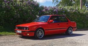 Sarkans BMW 316 1988 Valmiera, ar dzinēja tilpumu 2.80 L un nobraukumu 284 tūkst. km par 9800 €, foto 3 vietnē AUTOMOTO.COM.LV