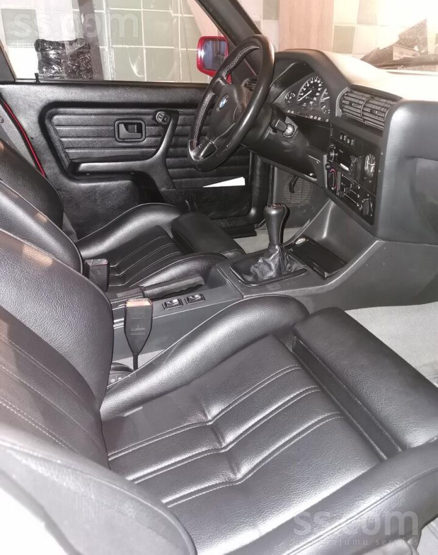 Sarkans BMW 316 1988 Valmiera, ar dzinēja tilpumu 2.80 L un nobraukumu 284 tūkst. km par 9800 €, foto 6 vietnē AUTOMOTO.COM.LV