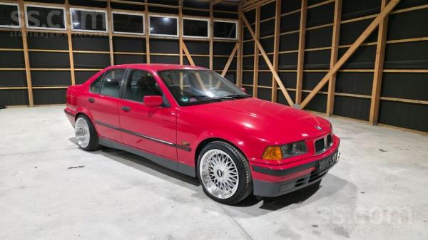 Sarkans BMW 316 1996 Rīga, ar dzinēja tilpumu 1.60 L un nobraukumu 123 tūkst. km par 6250 €, foto 1 vietnē AUTOMOTO.COM.LV