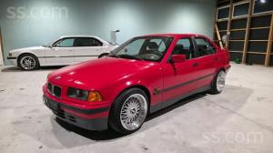 Red BMW 316 1996 in Riga, with an engine capacity of 1.60 L and mileage of 123 thousand km for 6250 €, photo 3 on AUTOMOTO.COM.LV