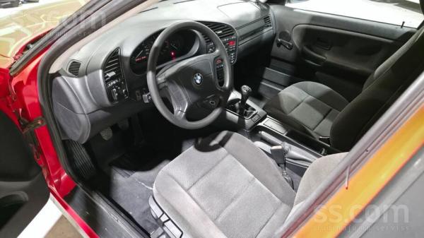 Sarkans BMW 316 1996 Rīga, ar dzinēja tilpumu 1.60 L un nobraukumu 123 tūkst. km par 6250 €, foto 5 vietnē AUTOMOTO.COM.LV