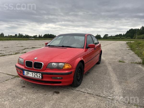 Sarkans BMW 316 1999 Rīga, ar dzinēja tilpumu 1.60 L un nobraukumu 252 tūkst. km par 1100 €, foto 1 vietnē AUTOMOTO.COM.LV