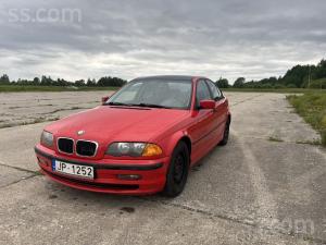 Sarkans BMW 316 1999 Rīga, ar dzinēja tilpumu 1.60 L un nobraukumu 252 tūkst. km par 1100 €, foto 1 vietnē AUTOMOTO.COM.LV