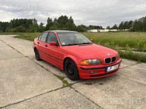 Sarkans BMW 316 1999 Rīga, ar dzinēja tilpumu 1.60 L un nobraukumu 252 tūkst. km par 1100 €, foto 2 vietnē AUTOMOTO.COM.LV