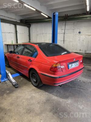Sarkans BMW 316 1999 Rīga, ar dzinēja tilpumu 1.60 L un nobraukumu 300 tūkst. km par 1000 €, foto 4 vietnē AUTOMOTO.COM.LV