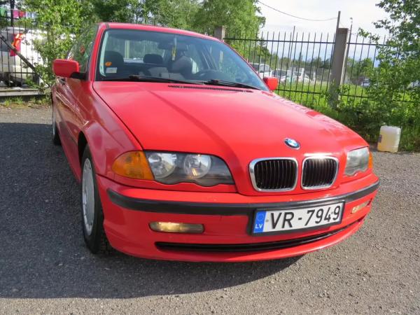 Красный БМВ 316 1999 в Рига, объемом двигателя 1.90 л и пробегом 200 тыс. км за 1390 €, фото 8 на AUTOMOTO.COM.LV
