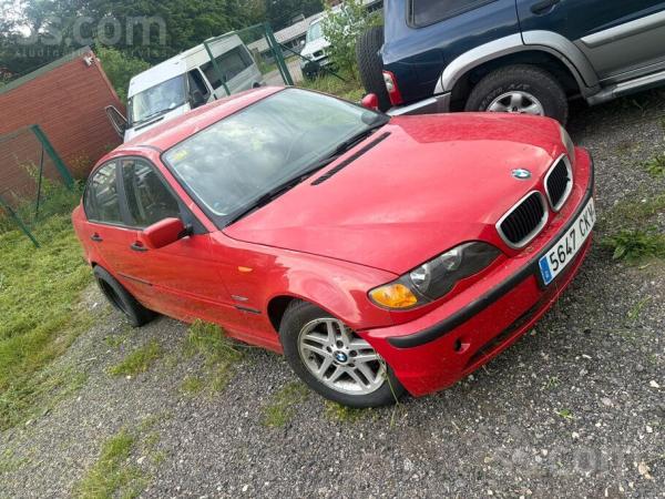 Sarkans BMW 316 2003 Rīga, ar dzinēja tilpumu 1.80 L un nobraukumu 230 tūkst. km par 2250 €, foto 1 vietnē AUTOMOTO.COM.LV