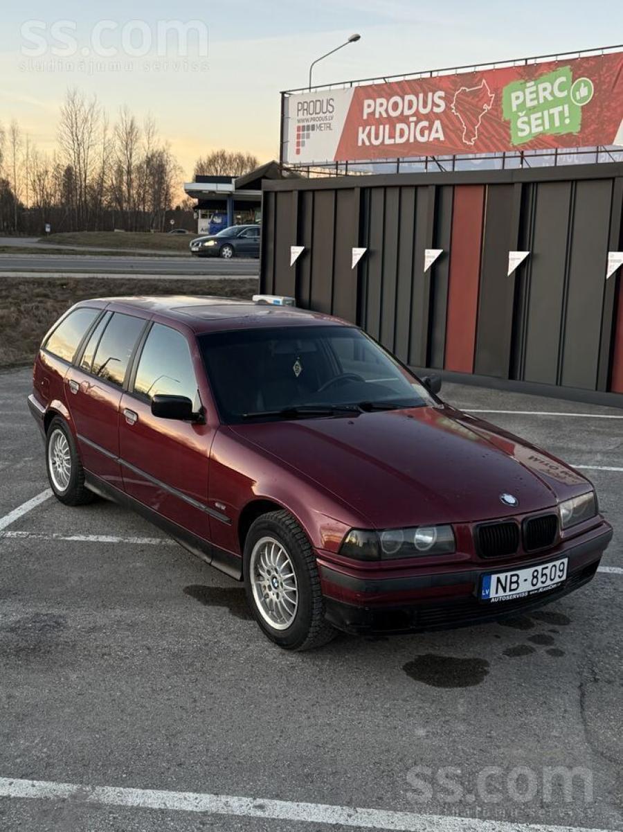 Sarkans BMW 316 1997 Kuldīga, ar dzinēja tilpumu 1.60 L un nobraukumu 174 tūkst. km par 1850 €, foto 3 vietnē AUTOMOTO.COM.LV