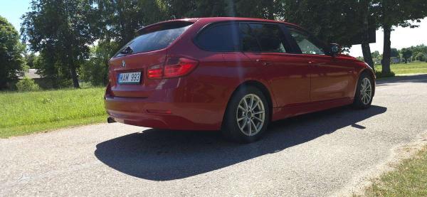 Red BMW 316 2015 in Svencionys, with an engine capacity of 2.00 L and mileage of 240 thousand km for 7900 €, photo 6 on AUTOMOTO.COM.LV