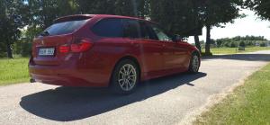 Red BMW 316 2015 in Svencionys, with an engine capacity of 2.00 L and mileage of 240 thousand km for 7900 €, photo 8 on AUTOMOTO.COM.LV