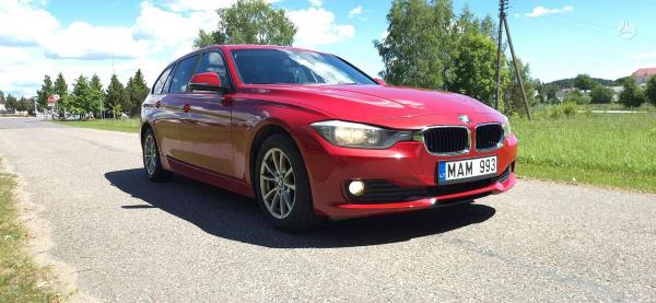 Red BMW 316 2015 in Svencionys, with an engine capacity of 2.00 L and mileage of 240 thousand km for 7900 €, photo 9 on AUTOMOTO.COM.LV