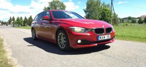 Red BMW 316 2015 in Svencionys, with an engine capacity of 2.00 L and mileage of 240 thousand km for 7900 €, photo 10 on AUTOMOTO.COM.LV