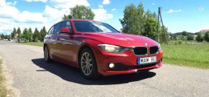Red BMW 316 2015 in Svencionys, with an engine capacity of 2.00 L and mileage of 240 thousand km for 7900 €, photo 11 on AUTOMOTO.COM.LV