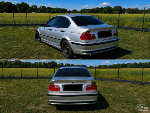 BMW 316 2001 Viļņa, ar dzinēja tilpumu 1.60 L un nobraukumu 282 tūkst. km par 650 €, foto 2 vietnē AUTOMOTO.COM.LV