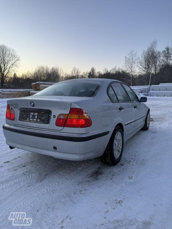 BMW 316 2002 Viļņa, ar dzinēja tilpumu 1.80 L un nobraukumu 260 tūkst. km par 1450 €, foto 6 vietnē AUTOMOTO.COM.LV