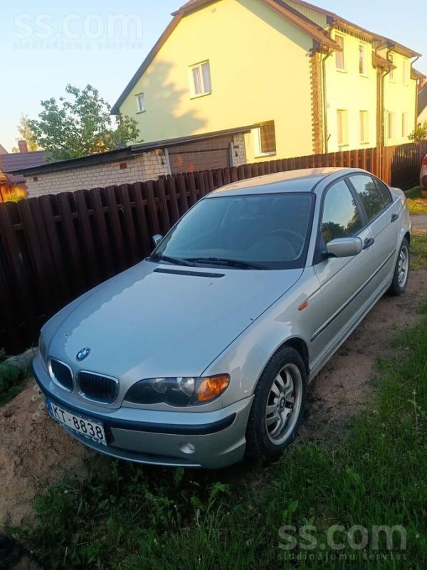 БМВ 316 2002 в Даугавпилс, объемом двигателя 1.80 л и пробегом 182 тыс. км за 1850 €, фото 1 на AUTOMOTO.COM.LV