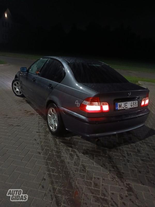 BMW 316 2003 in Plunge, with an engine capacity of 1.80 L and mileage of 211 thousand km for 1050 €, photo 9 on AUTOMOTO.COM.LV