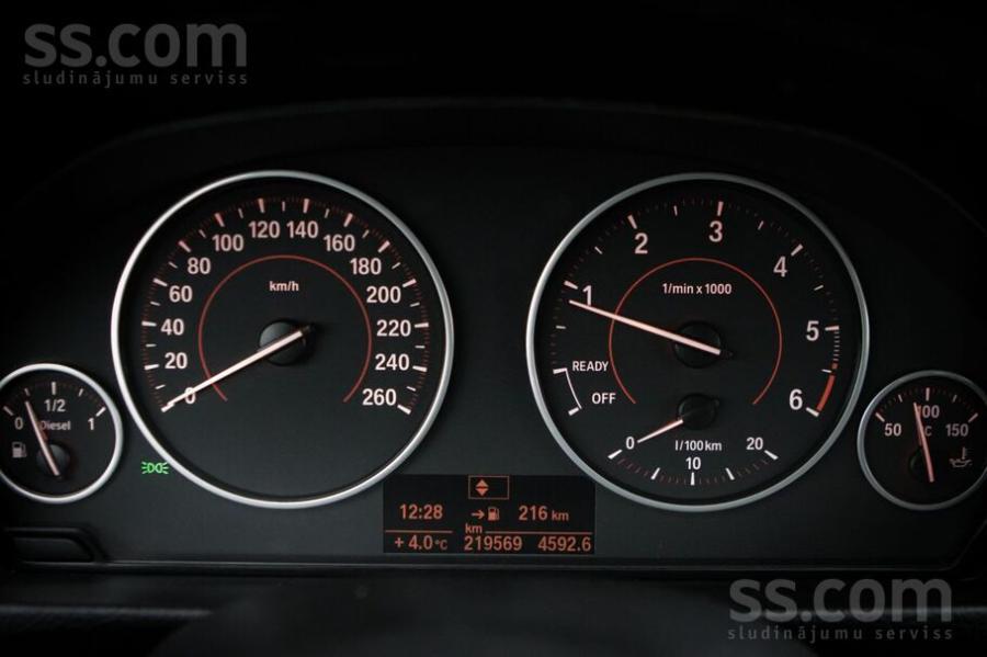 BMW 316 2013 in Riga, with an engine capacity of 2.00 L and mileage of 219 thousand km for 2000 €, photo 25 on AUTOMOTO.COM.LV