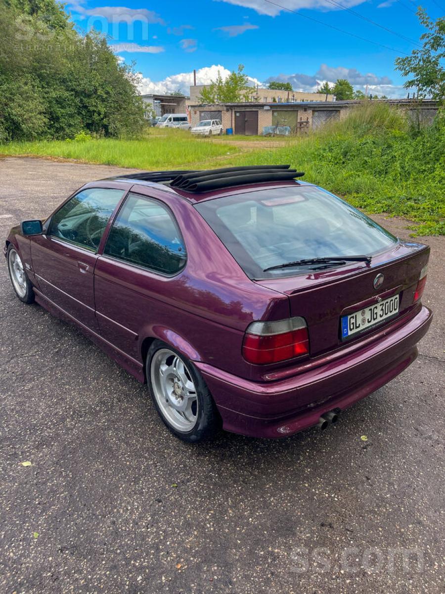Violets BMW 316 1996 Ogre, ar dzinēja tilpumu 1.60 L un nobraukumu 253 tūkst. km par 2750 €, foto 4 vietnē AUTOMOTO.COM.LV