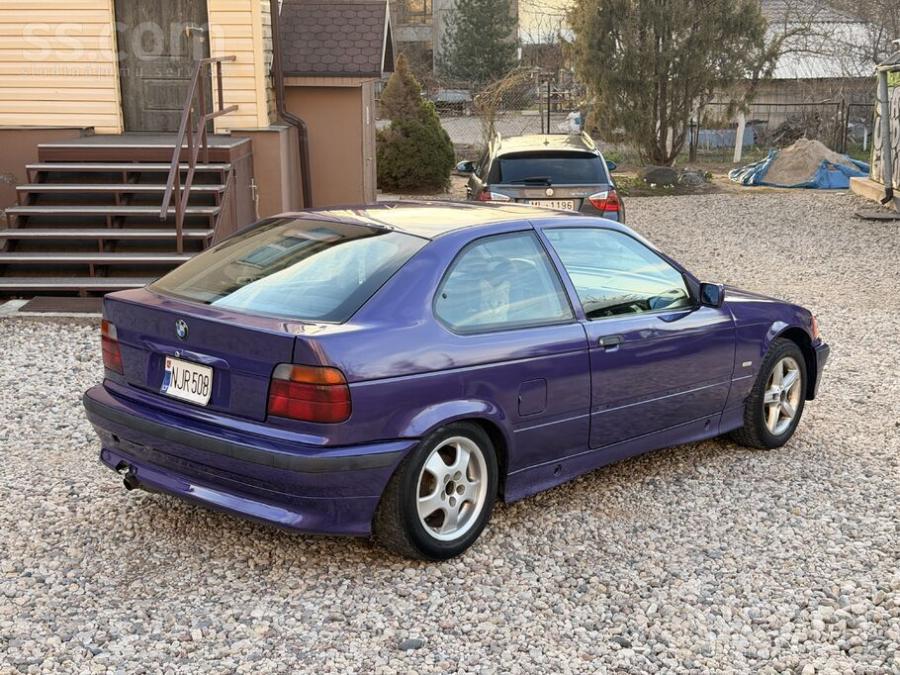 Violets BMW 316 1995 Rēzekne, ar dzinēja tilpumu 1.80 L un nobraukumu 0 tūkst. km par 2150 €, foto 9 vietnē AUTOMOTO.COM.LV