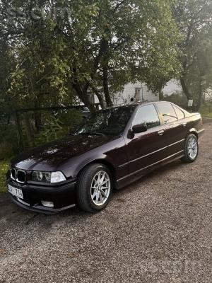 Violet BMW 316 1994 in Tukums, with an engine capacity of 1.60 L and mileage of 350 thousand km for 3500 €, photo  on AUTOMOTO.COM.LV