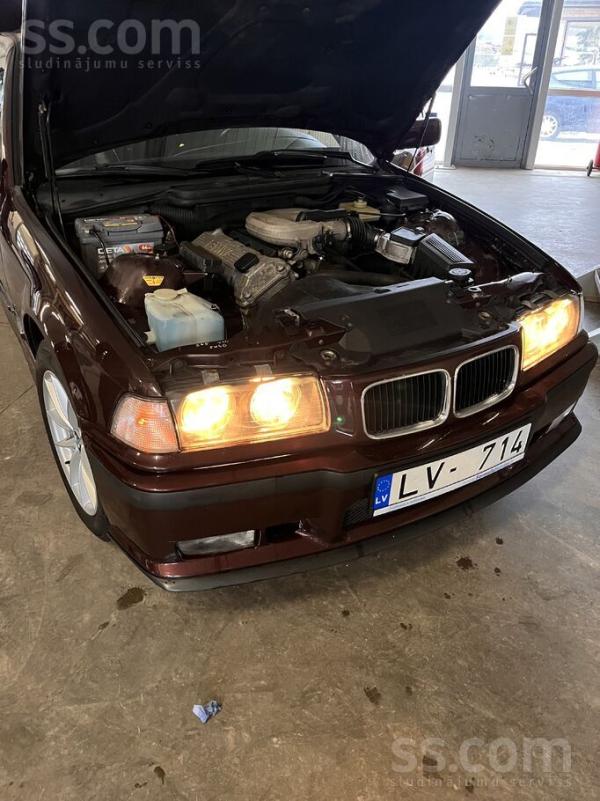 Violet BMW 316 1994 in Tukums, with an engine capacity of 1.60 L and mileage of 350 thousand km for 3500 €, photo 5 on AUTOMOTO.COM.LV