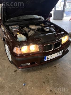 Violet BMW 316 1994 in Tukums, with an engine capacity of 1.60 L and mileage of 350 thousand km for 3500 €, photo 5 on AUTOMOTO.COM.LV