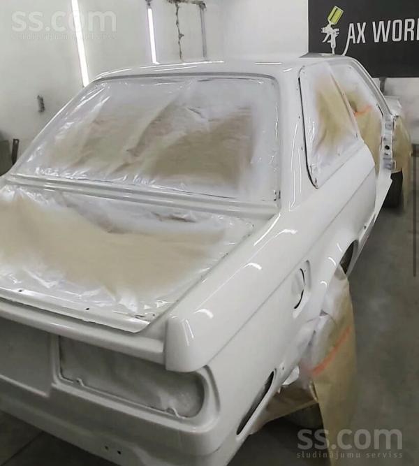 White BMW 316 1986 in Riga, with an engine capacity of 2.50 L and mileage of 281 thousand km for 8300 €, photo 3 on AUTOMOTO.COM.LV