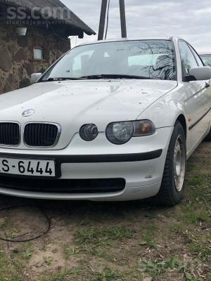 Balts BMW 316 2001 Saldus, ar dzinēja tilpumu 1.80 L un nobraukumu 251 tūkst. km par 800 €, foto  vietnē AUTOMOTO.COM.LV