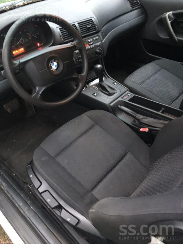 Balts BMW 316 2001 Saldus, ar dzinēja tilpumu 1.80 L un nobraukumu 251 tūkst. km par 800 €, foto 6 vietnē AUTOMOTO.COM.LV