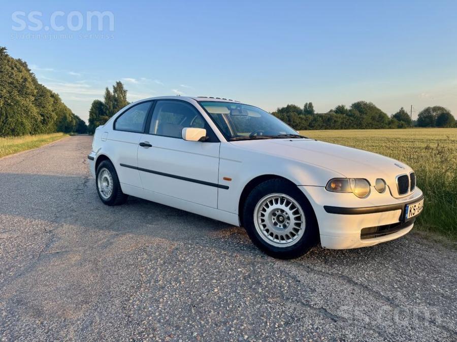 Balts BMW 316 2001 Saldus, ar dzinēja tilpumu 1.80 L un nobraukumu 252 tūkst. km par 1850 €, foto 1 vietnē AUTOMOTO.COM.LV
