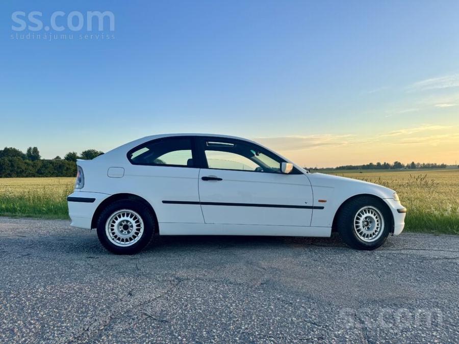 Balts BMW 316 2001 Saldus, ar dzinēja tilpumu 1.80 L un nobraukumu 252 tūkst. km par 1850 €, foto 3 vietnē AUTOMOTO.COM.LV