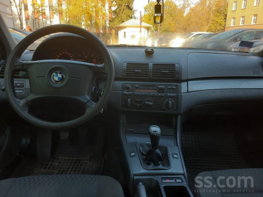 White BMW 316 2000 in Daugavpils, with an engine capacity of 1.80 L and mileage of 0 thousand km for 850 €, photo 10 on AUTOMOTO.COM.LV