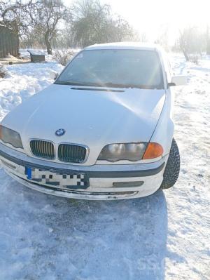 Balts BMW 316 2000 Preiļi, ar dzinēja tilpumu 1.90 L un nobraukumu 404 tūkst. km par 700 €, foto 3 vietnē AUTOMOTO.COM.LV